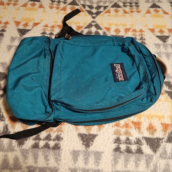 Jansport | Bags | Vintage 9s Jansport Bottom Compartment Backpack Book ...